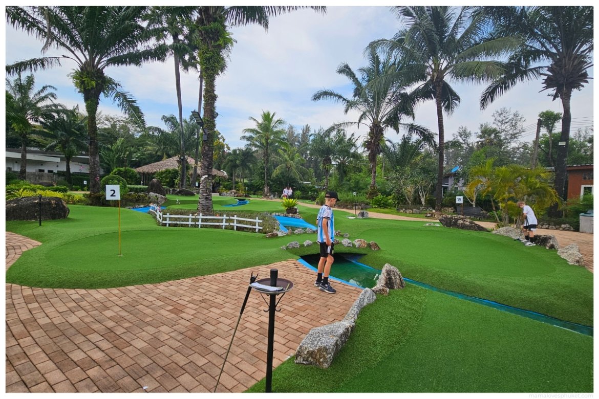 Phuket Adventure Mini Golf Bangtao Beach - Mama Loves Phuket